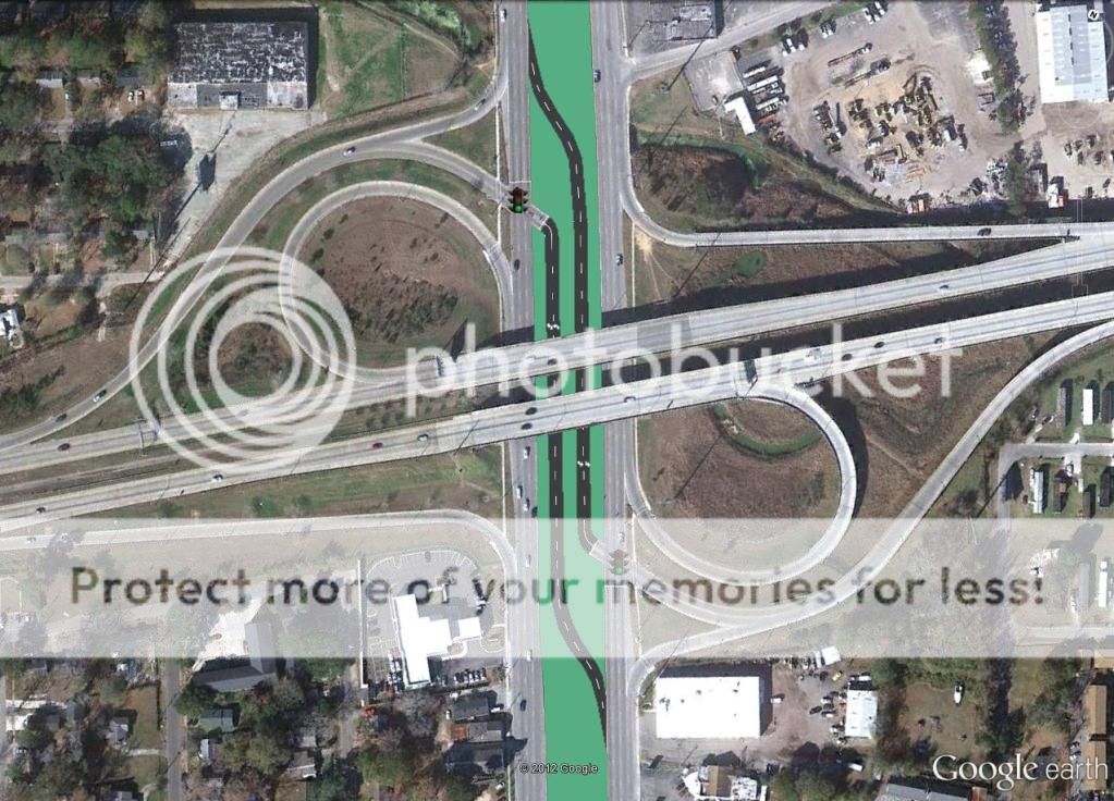 The folded interchange