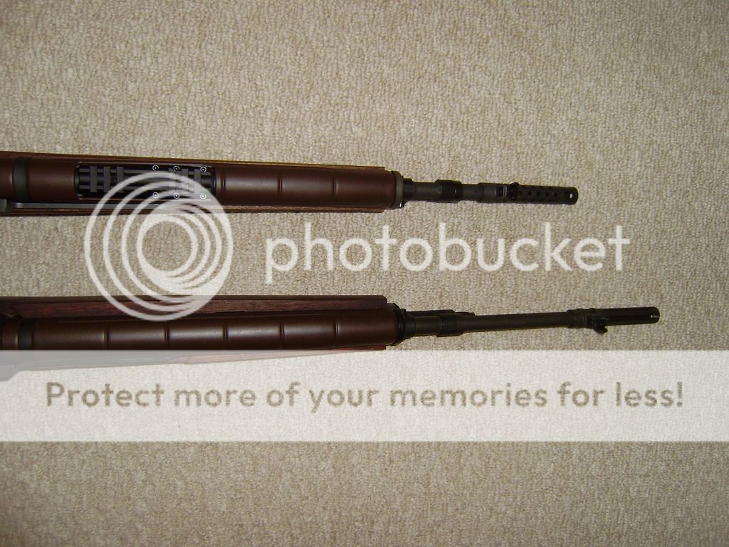 M1-A Super Match and M1-A Scout/Squad with Walnut and Carbon Steel ...